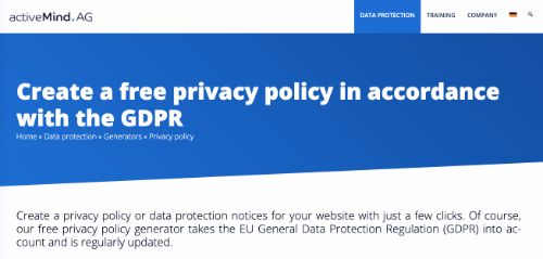 50 Best Privacy Policy Generators, Templates & Examples - ShareThis