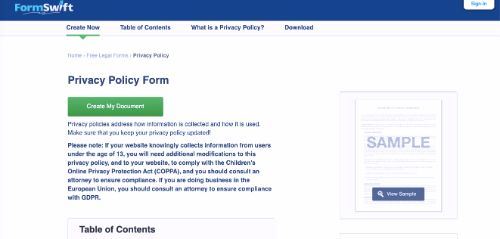 50 Best Privacy Policy Generators, Templates & Examples - ShareThis