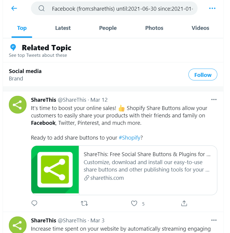 How to Find Old Tweets (Or Your First Tweet) - ShareThis