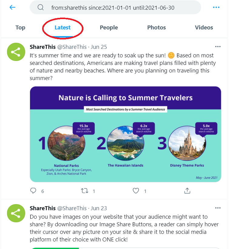 How to Find Old Tweets (Or Your First Tweet) - ShareThis
