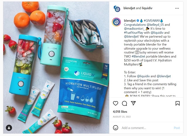 9 Instagram Giveaway Examples for Every Type of Giveaway - ShareThis