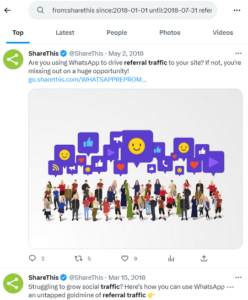 如何尋找其他使用者的舊推文 - ShareThis